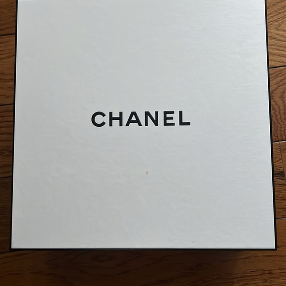 CHANEL | Other | Chanel Box 8x8 And Card And Paper | Poshmark